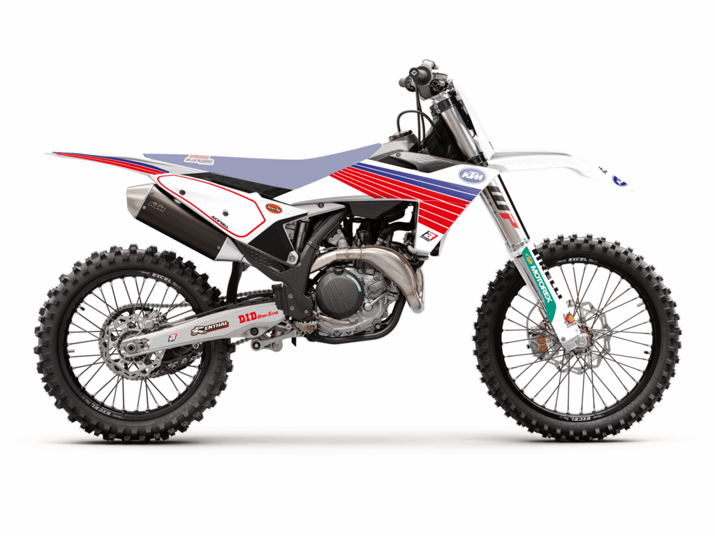 KTM Retro Sticker Kit - Blackbird Racing