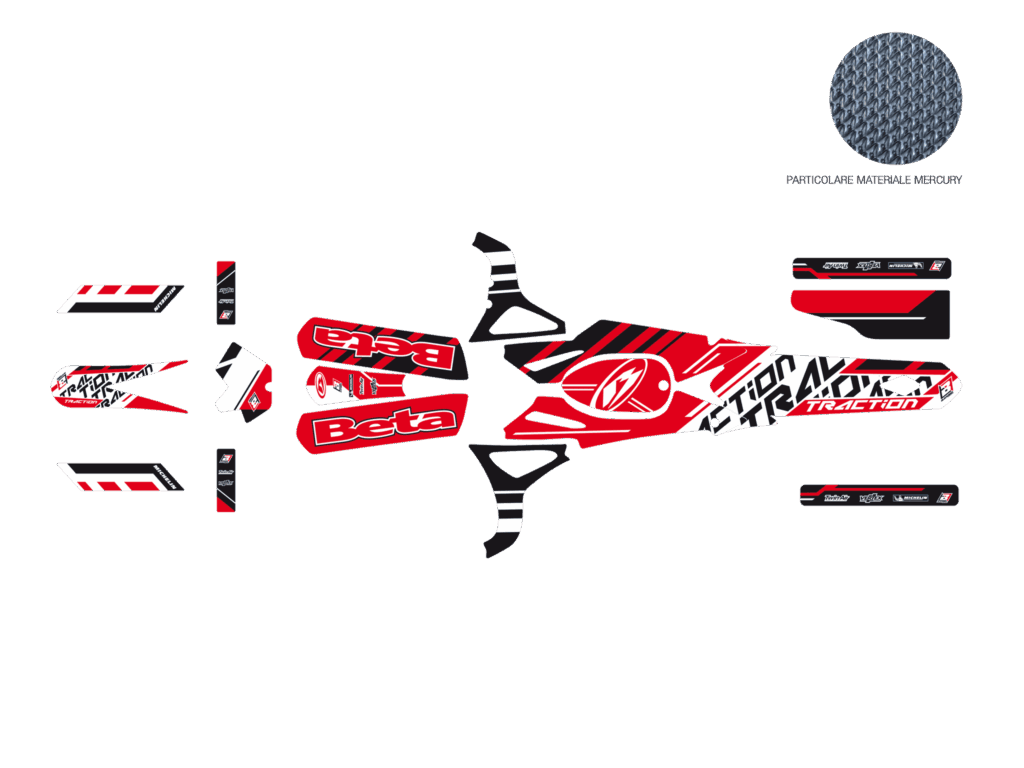 BETA Traction Sticker Kit - Blackbird Racing