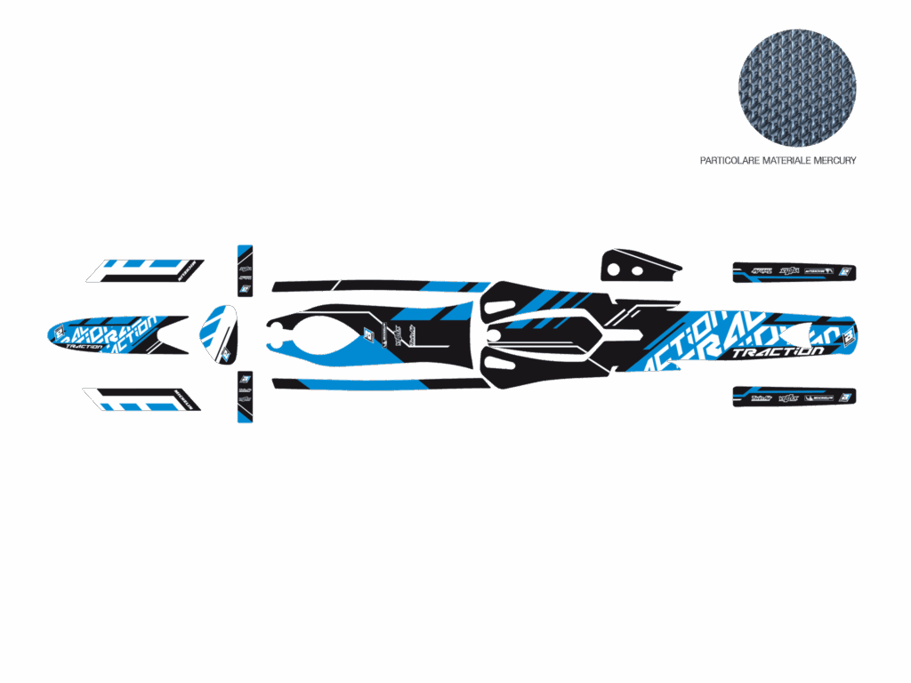 SHERCO Traction Sticker Kit - Blackbird Racing