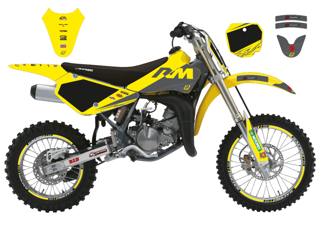 Kit Adesivi Completi di tabelle Portanumero Tonal Graffiti Suzuki per ...