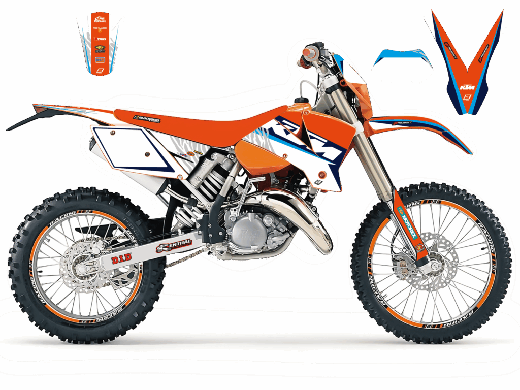 Kit Adesivi Completi di tabelle Portanumero Urban Safari Ktm per SX ALL ...