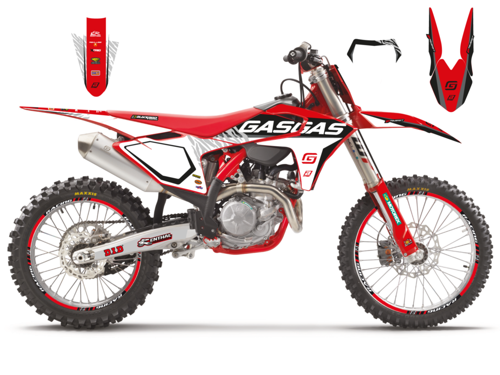 Kit Adesivi Completi di tabelle Portanumero Urban Safari Gas gas per MC ...