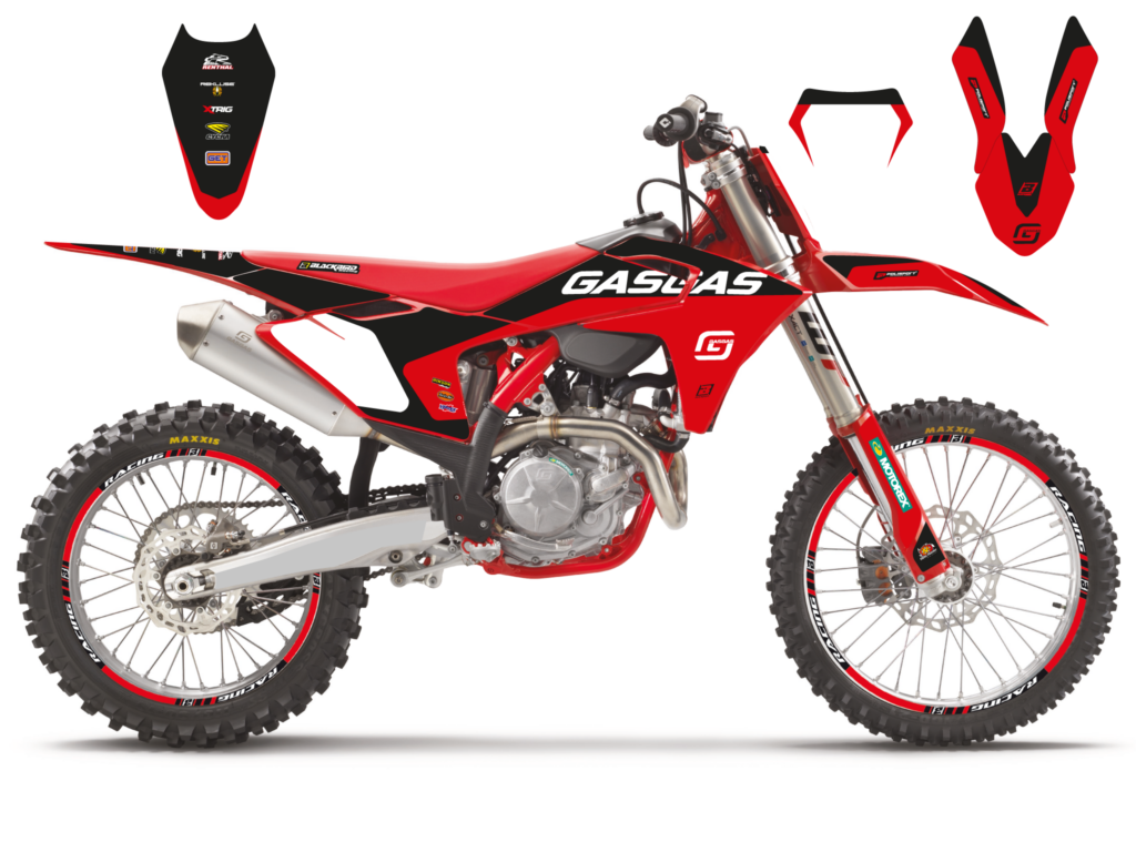 Kit Adesivi Completi di tabelle Portanumero Divided Gas gas per EC ALL ...