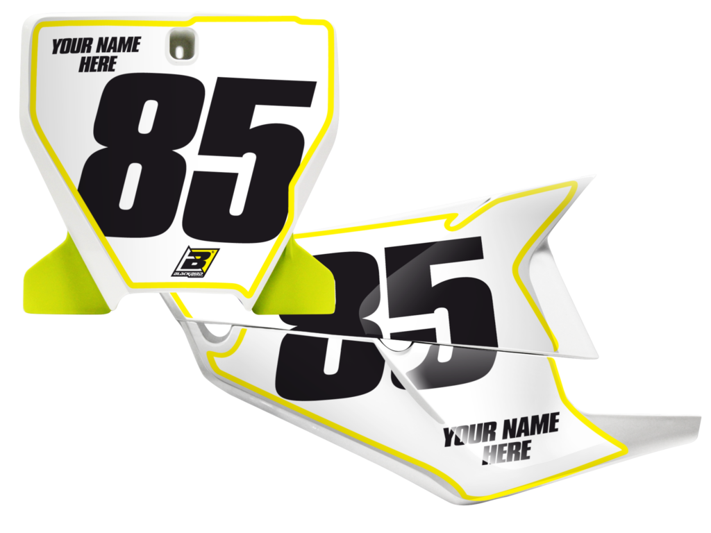 Kit Adesivi Portanumero Personalizzato Basic Husqvarna per FC TC ALL ...